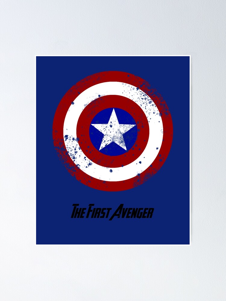 "The First Shield" Poster by RustedSoldier | Redbubble