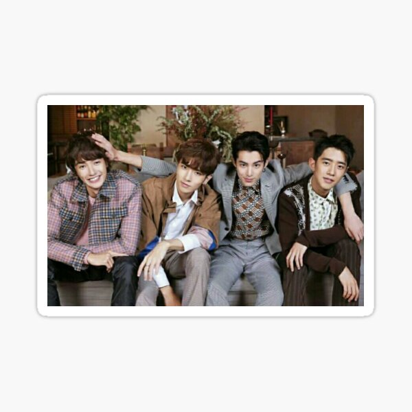 "METEOR GARDEN" Sticker for Sale by Choikalla | Redbubble