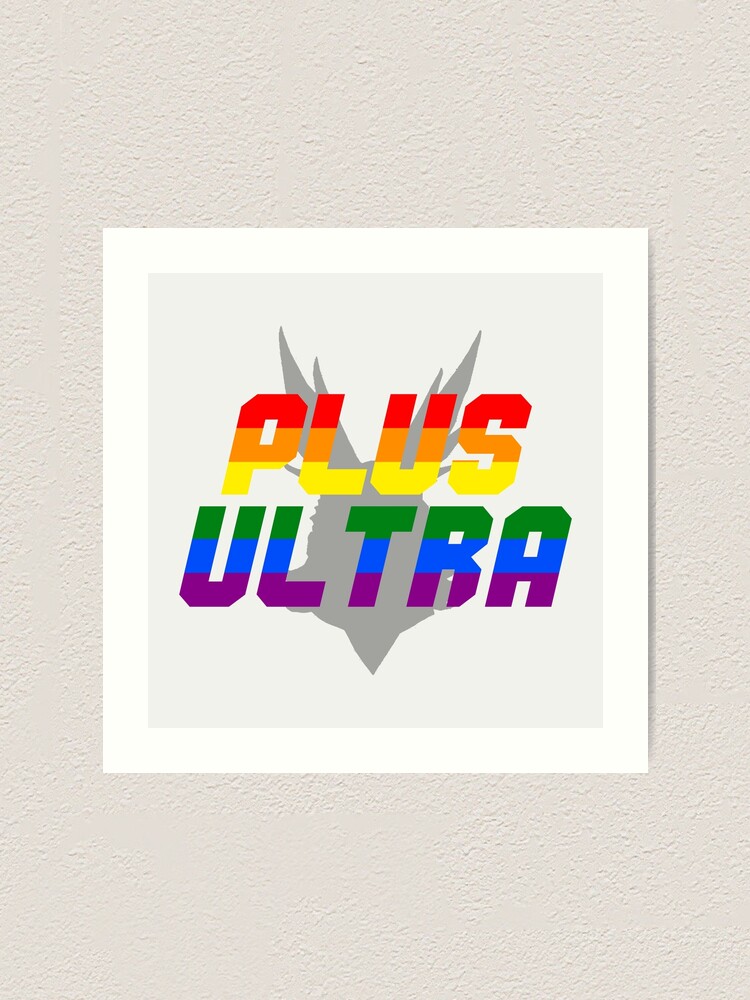 "LGBT Flag - Plus Ultra" Art Print for Sale by Thealien | Redbubble