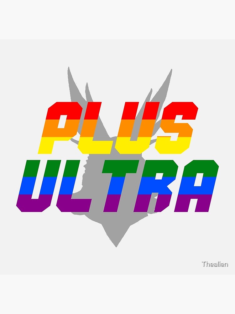"LGBT Flag - Plus Ultra" Art Print for Sale by Thealien | Redbubble