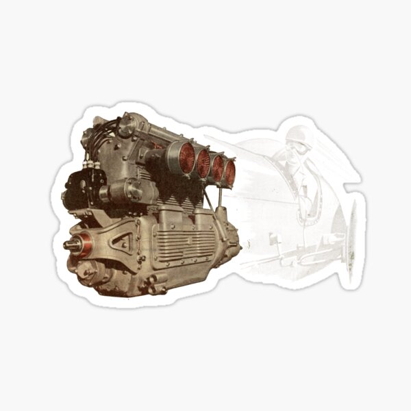 "1953 Power & Precision. The Offenhauser" Sticker for Sale by taspaul ...