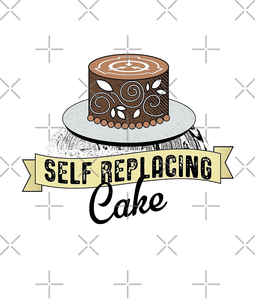 "SCP-871 Self-Replacing Cake SCP Foundation T-shirt" by opalskystudio ...