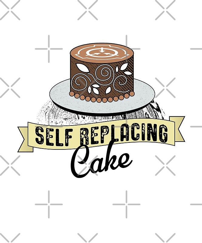 "SCP-871 Self-Replacing Cake SCP Foundation T-shirt" by opalskystudio ...