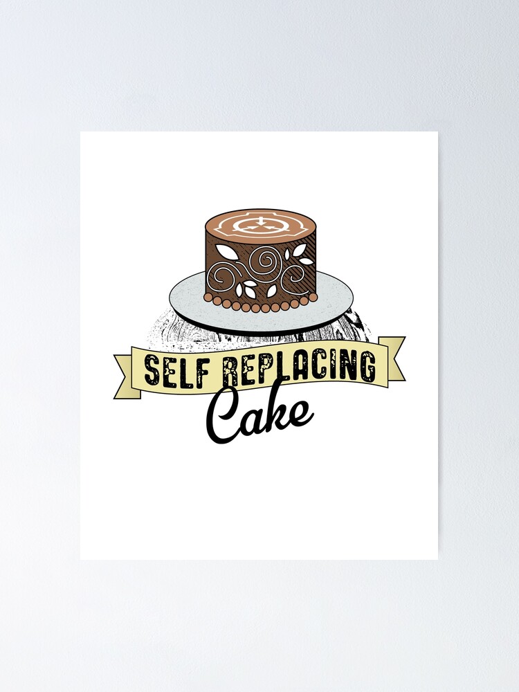 "SCP-871 Self-Replacing Cake SCP Foundation T-shirt" Poster by ...