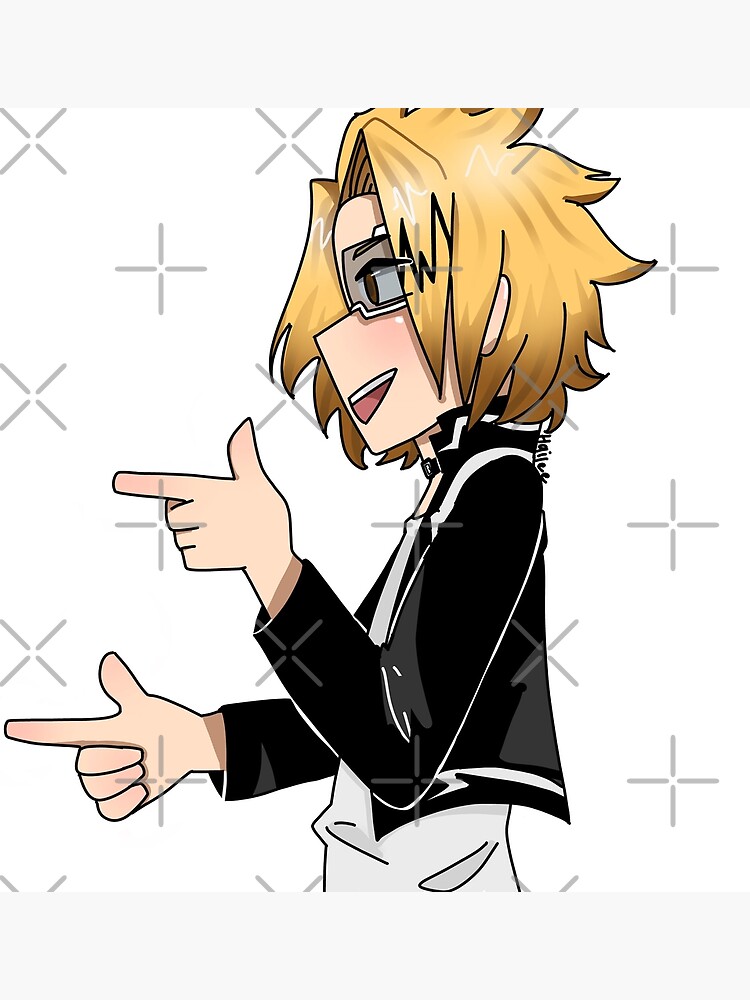 "Denki Kaminari - Finger Guns" Art Print for Sale by Emmalya | Redbubble