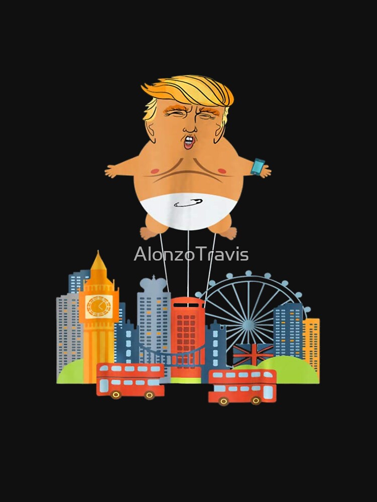 "Baby Trump Balloon" T-shirt for Sale by AlonzoTravis | Redbubble ...