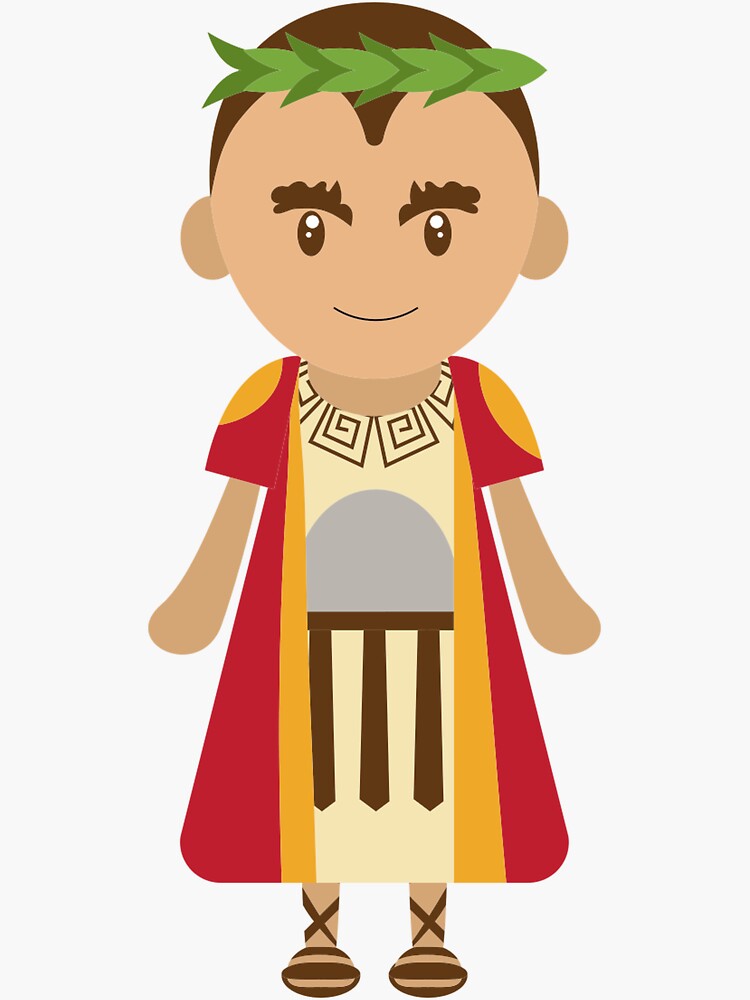 "Julius Caesar" Sticker for Sale by praaf | Redbubble