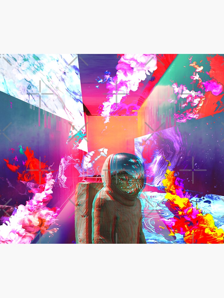 "Journey Man" Sticker for Sale by mindsgallery | Redbubble