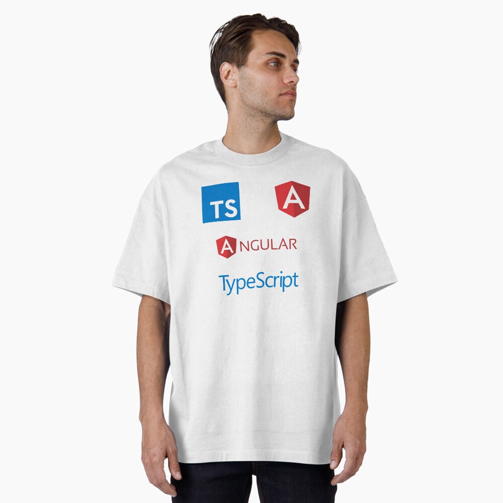 "angular typescript sticker set" Sticker by yourgeekside | Redbubble