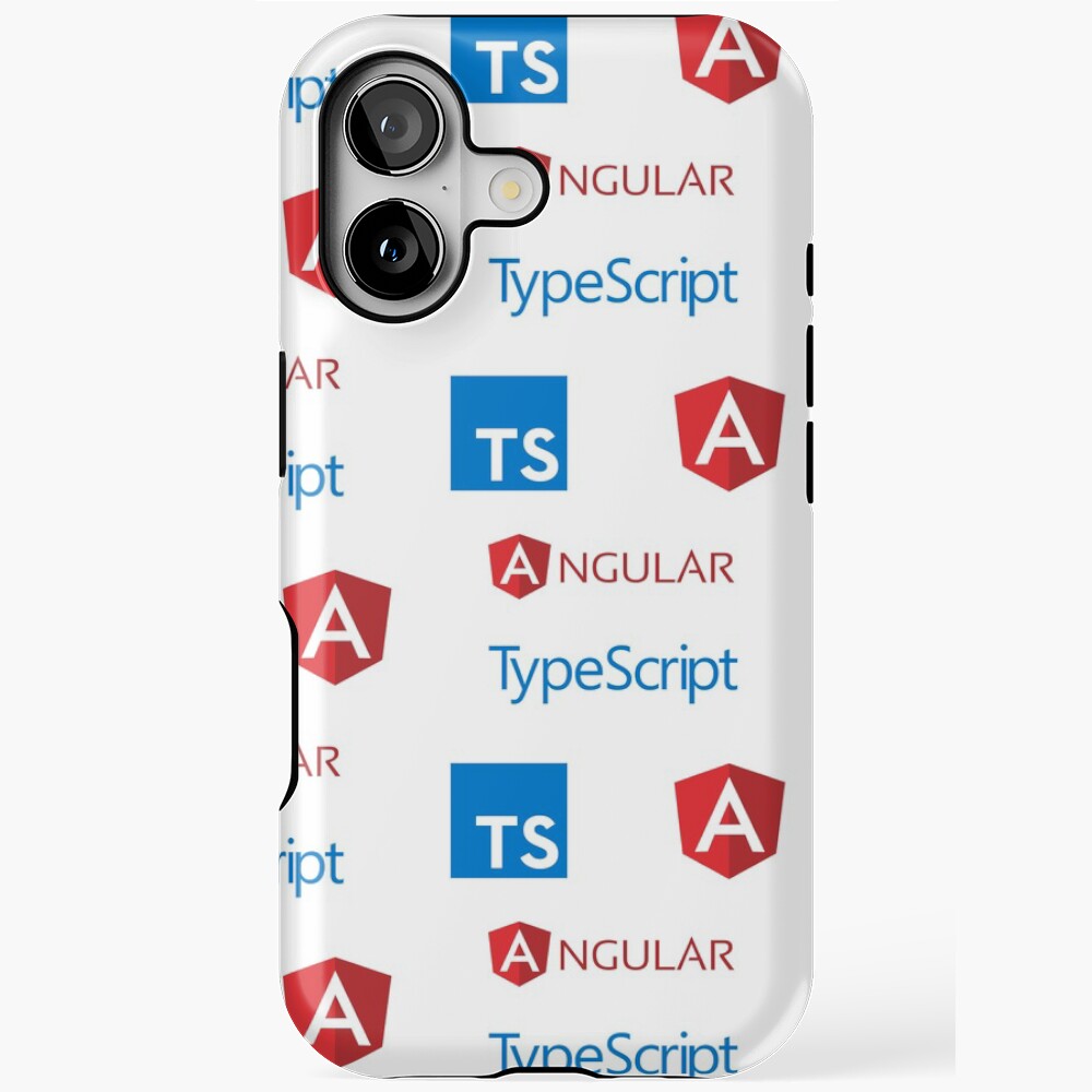 "angular typescript sticker set" Sticker by yourgeekside | Redbubble