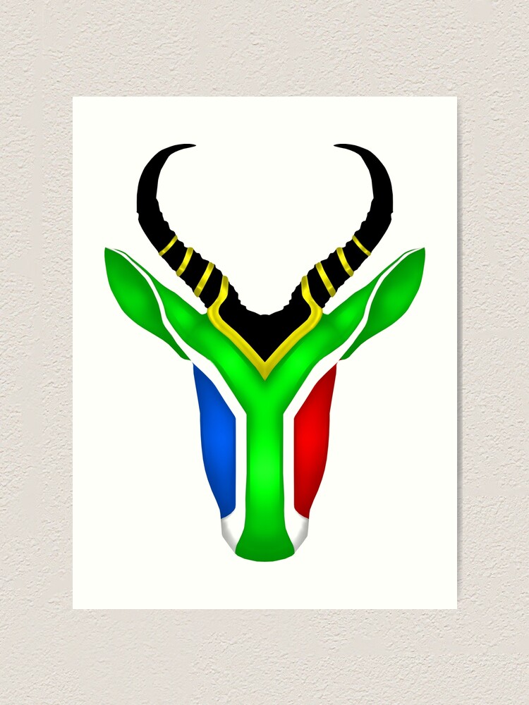 "South Africa Springbok 2" Art Print for Sale by Garyck Arntzen | Redbubble