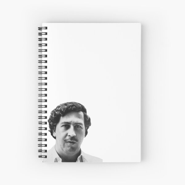 "pablo escobar" Spiral Notebook by siebesiebe | Redbubble