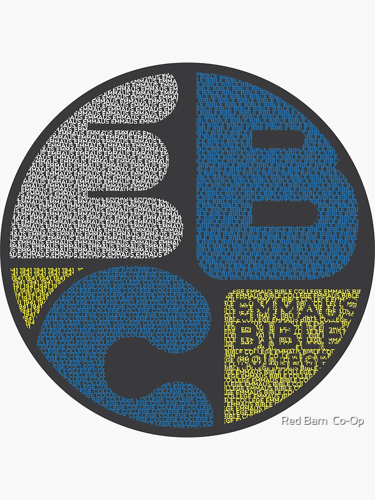 "Emmaus Bible College Sticker" Sticker by kkrahn7 | Redbubble