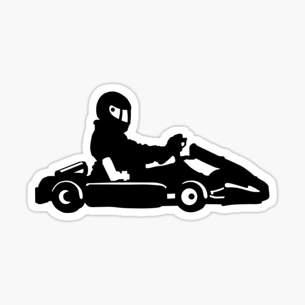 Karting Stickers | Redbubble