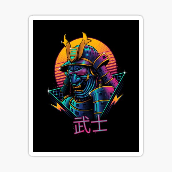Samurai Stickers | Redbubble