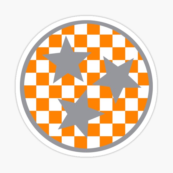 Tennessee Checkerboard Stickers | Redbubble