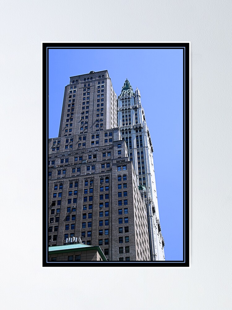 "THE WOOLWORTH BUILDING" Poster by BOLLA67 | Redbubble