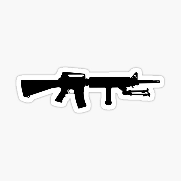"Precision weapon" Sticker for Sale by Smaragdas | Redbubble