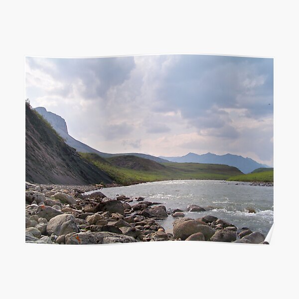 "The Atigun River" Poster by ddilluvioarts | Redbubble