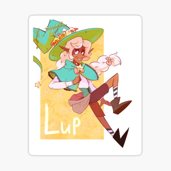 "Lup" Sticker by sailormadoka | Redbubble