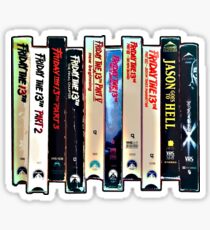 Horror Vhs Stickers | Redbubble