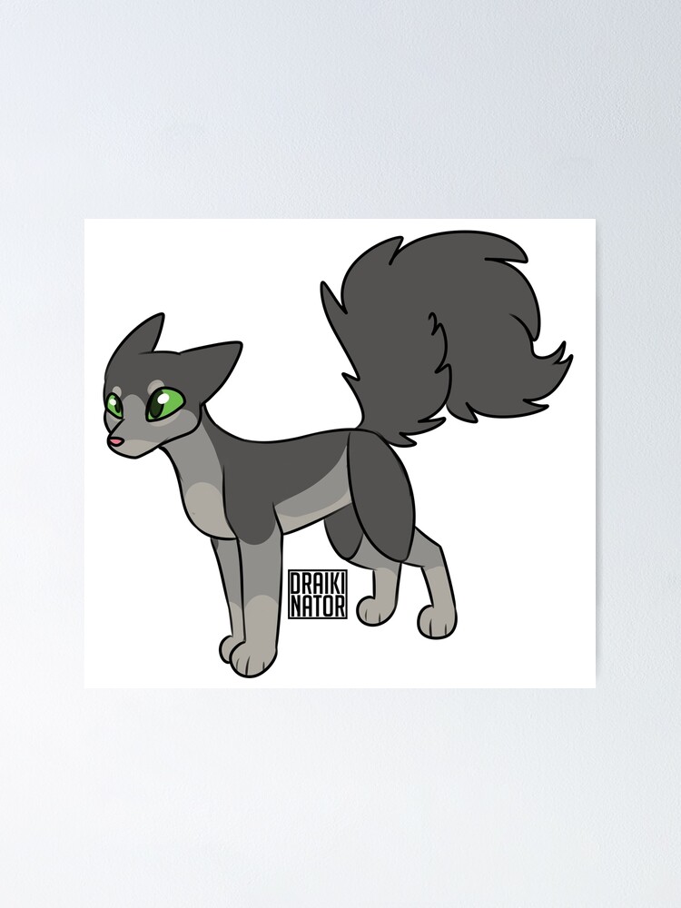 "Smokepaw" Poster by Draikinator | Redbubble