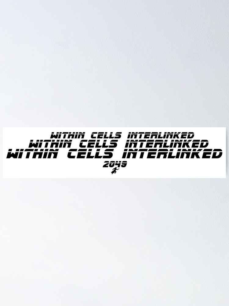Póster «Dentro de las celdas interconectadas» de gothamrogue14 | Redbubble