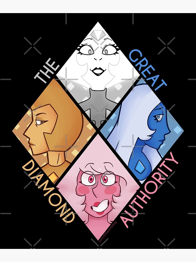 "Steven Universe - The Great Diamond Authority" Poster for Sale by ...
