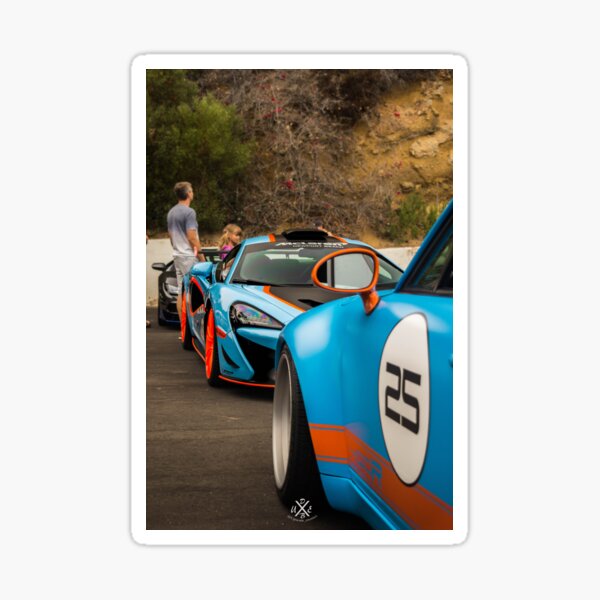 "Mclaren MSO X & Guntherworks 400R" Sticker for Sale by UpscaleExotics ...