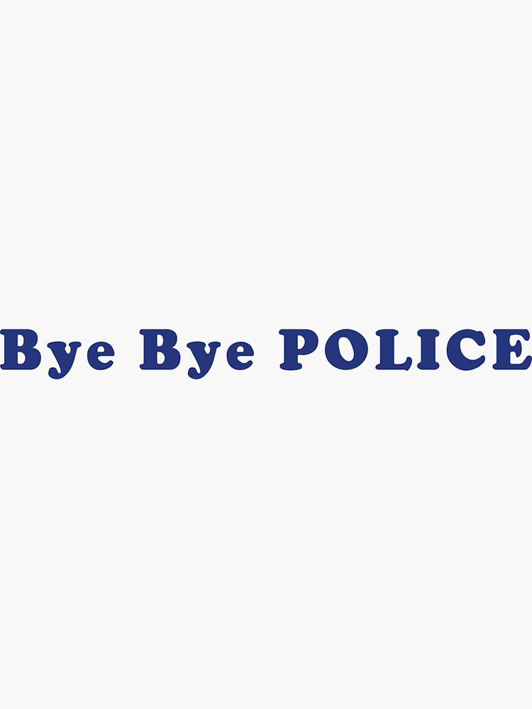 "Bye Bye POLICE kanjozoku JDM sticker" Sticker for Sale by daniel ...