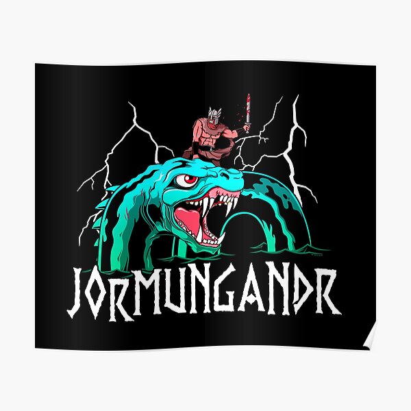 "Jormungandr" Poster by wloem | Redbubble