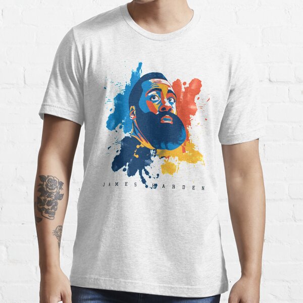 "James Harden Hyper Color" T-shirt for Sale by nickzazara | Redbubble ...