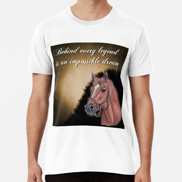 "Secretariat - Quote" T-shirt by CarolineArts | Redbubble | horse t ...