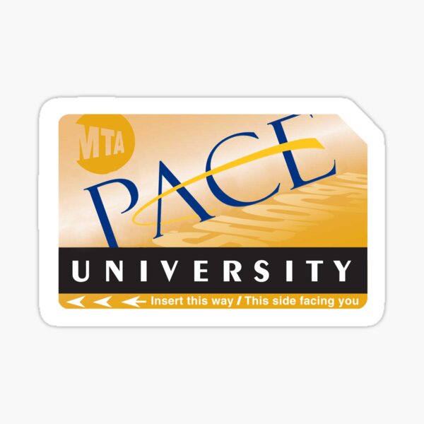 "pace unv" Sticker for Sale by kaileeTS13 | Redbubble