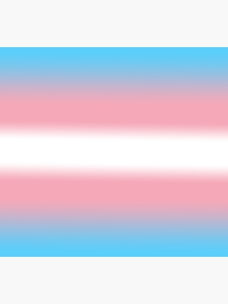 "trans flag gradient" Sticker by ShinyAndGay | Redbubble