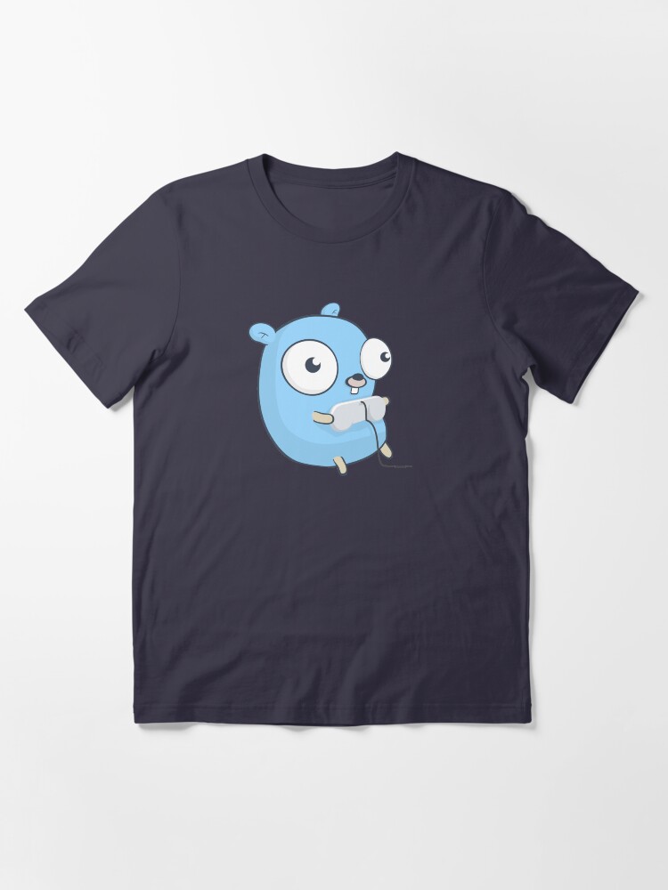 "The Golang Gopher Mascot: Gaming" T-shirt for Sale by hellkni9ht ...