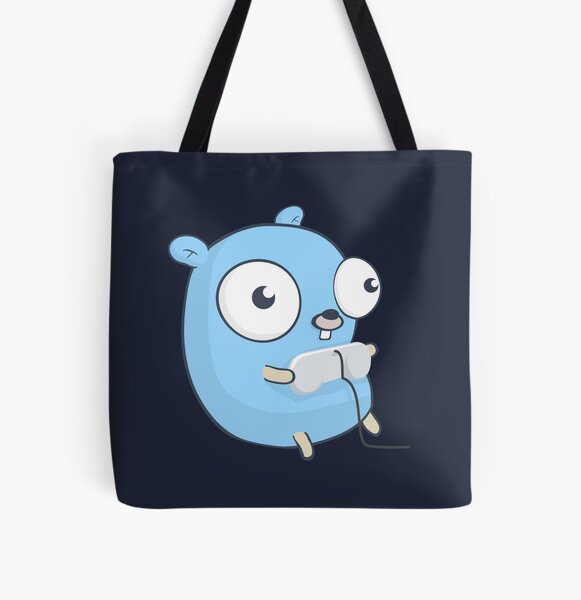 "The Golang Gopher Mascot: Gaming" Tote Bag for Sale by hellkni9ht ...