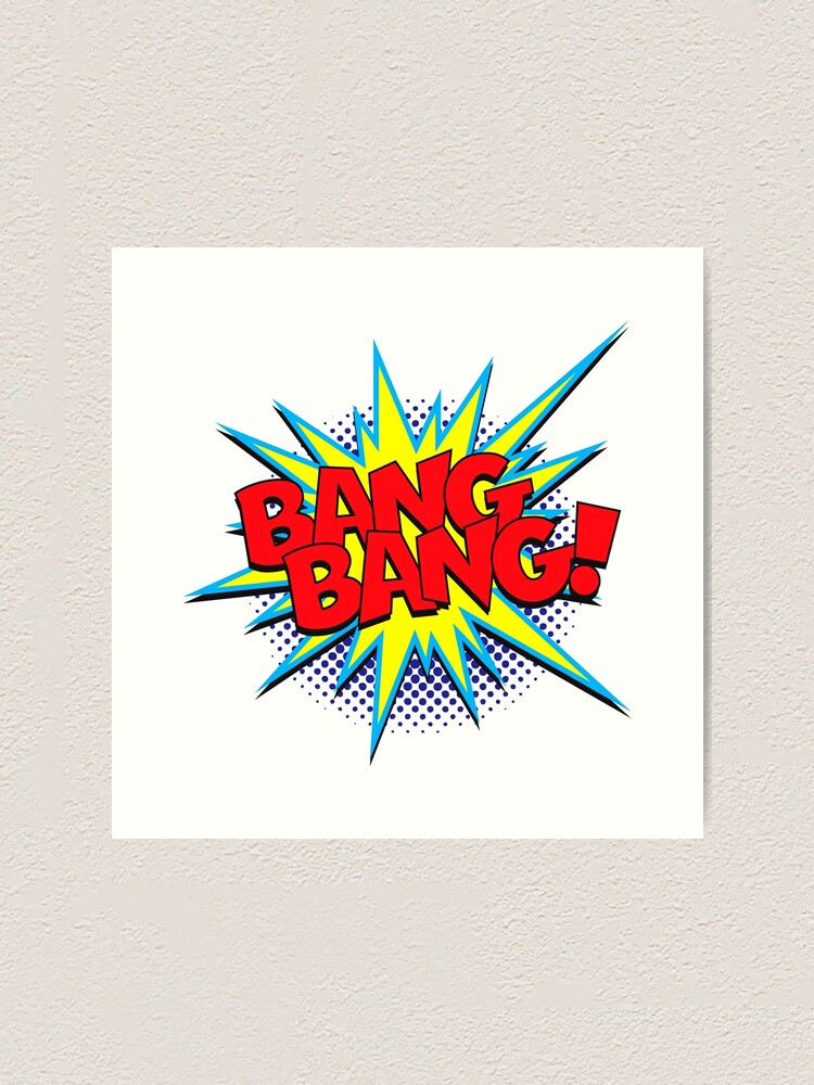 "Funny Superhero comic word Bang Bang!" Art Print for Sale by 0hmc ...