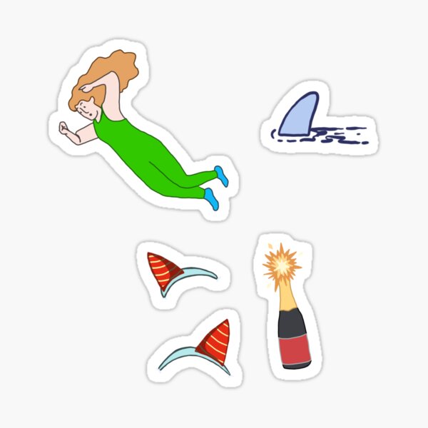 "Airplane Sticker Collection Part 2" Sticker for Sale by sheabking ...