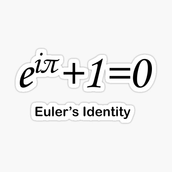 Sticker: Leonhard Euler Eulers | Redbubble