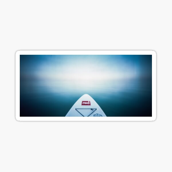 "Paddle boarding with my Pinhole camera." Sticker by willgudgeon ...