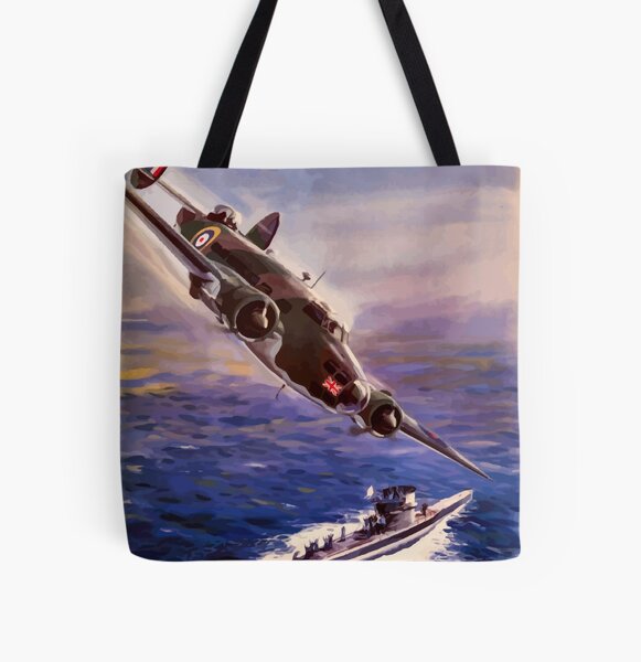 "Lockheed HUDSON WW2 Reproduction Propaganda Poster World War 2 " Tote ...