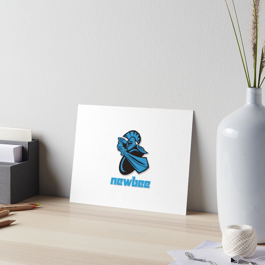 "Newbee Logo" Art Board Print by Swest2 | Redbubble