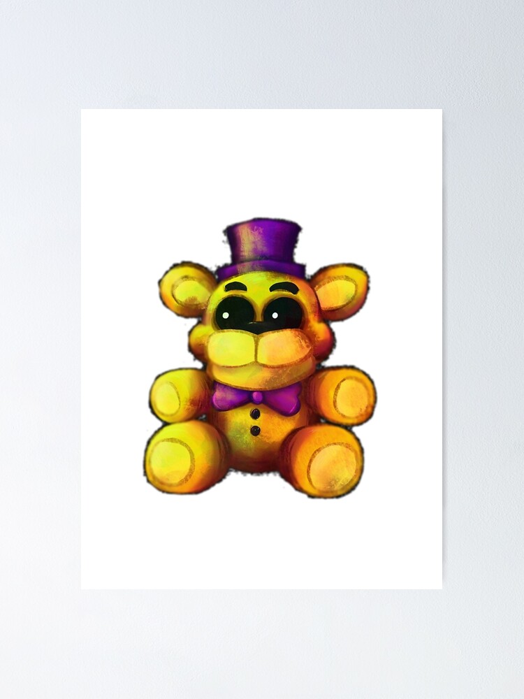 "fnaf golden freddy artwork freddy fnaf" Poster for Sale by Taelss ...