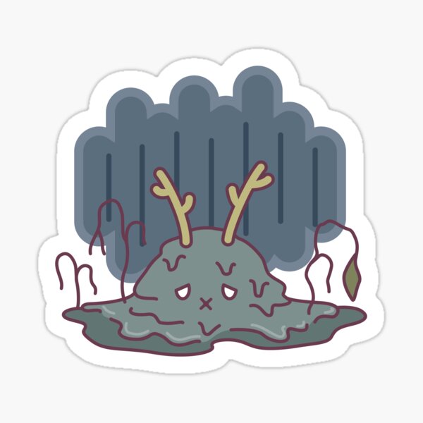 "Tik x Tak x Toe - Sorry Swamp Monster" Sticker for Sale by laurysgr ...