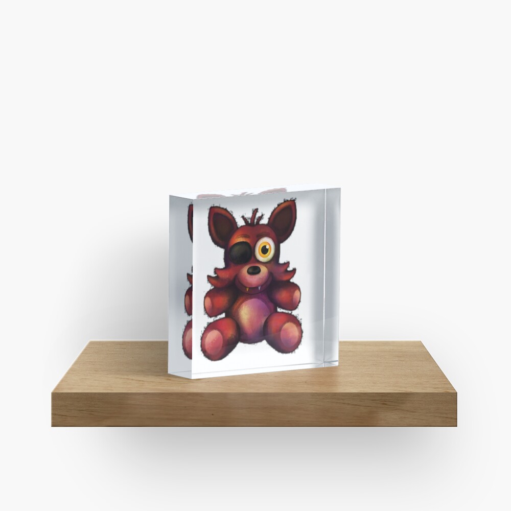 "Five nights at freddys fnaf fox foxy Toy Foxxy foxxy" Acrylic Block ...