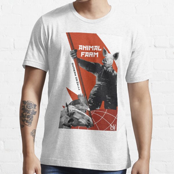 "Animal Farm" T-shirt for Sale by lucamendieta | Redbubble | animal ...