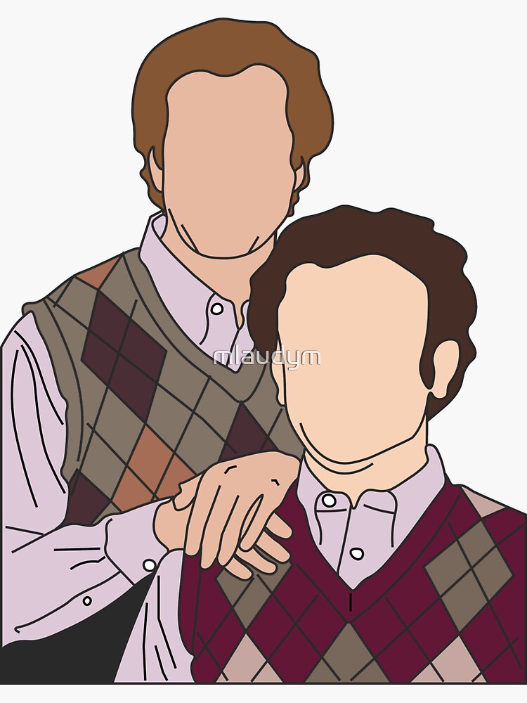 "Step Brothers Portrait" Sticker for Sale by mlaudym | Redbubble