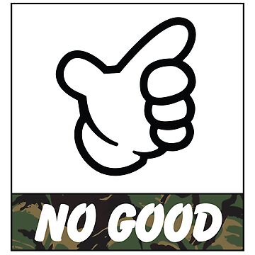 "NO GOOD Track racing plates with camo" Sticker for Sale by daniel ...