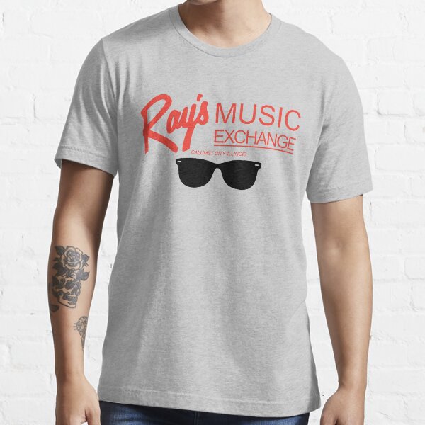 "Ray's Music Exchange " T-shirt for Sale by LightningDes | Redbubble ...